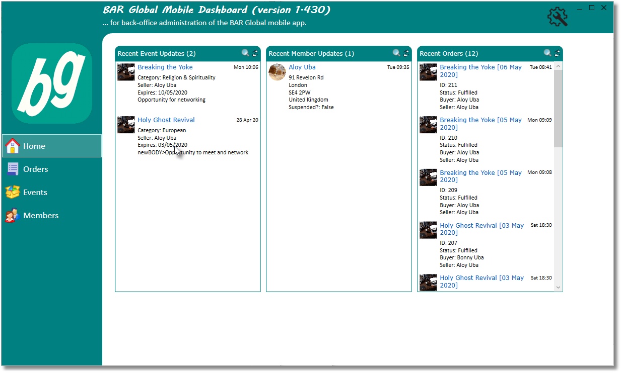 Ticket_Dashbd - Barglobal.net
